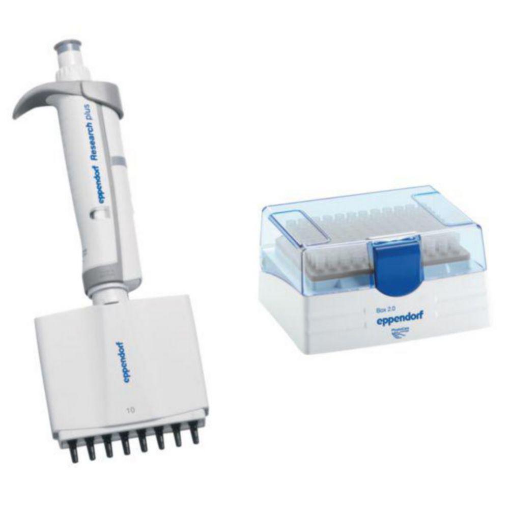 Eppendorf Research Plus 8-Channel Variable 0.5-10 µL, Medium Grey ...